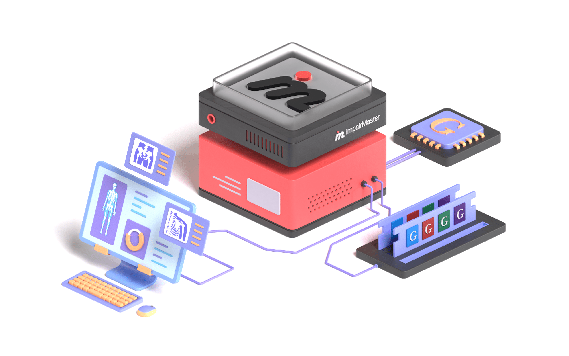 Trusted cloud-based impairment rating software